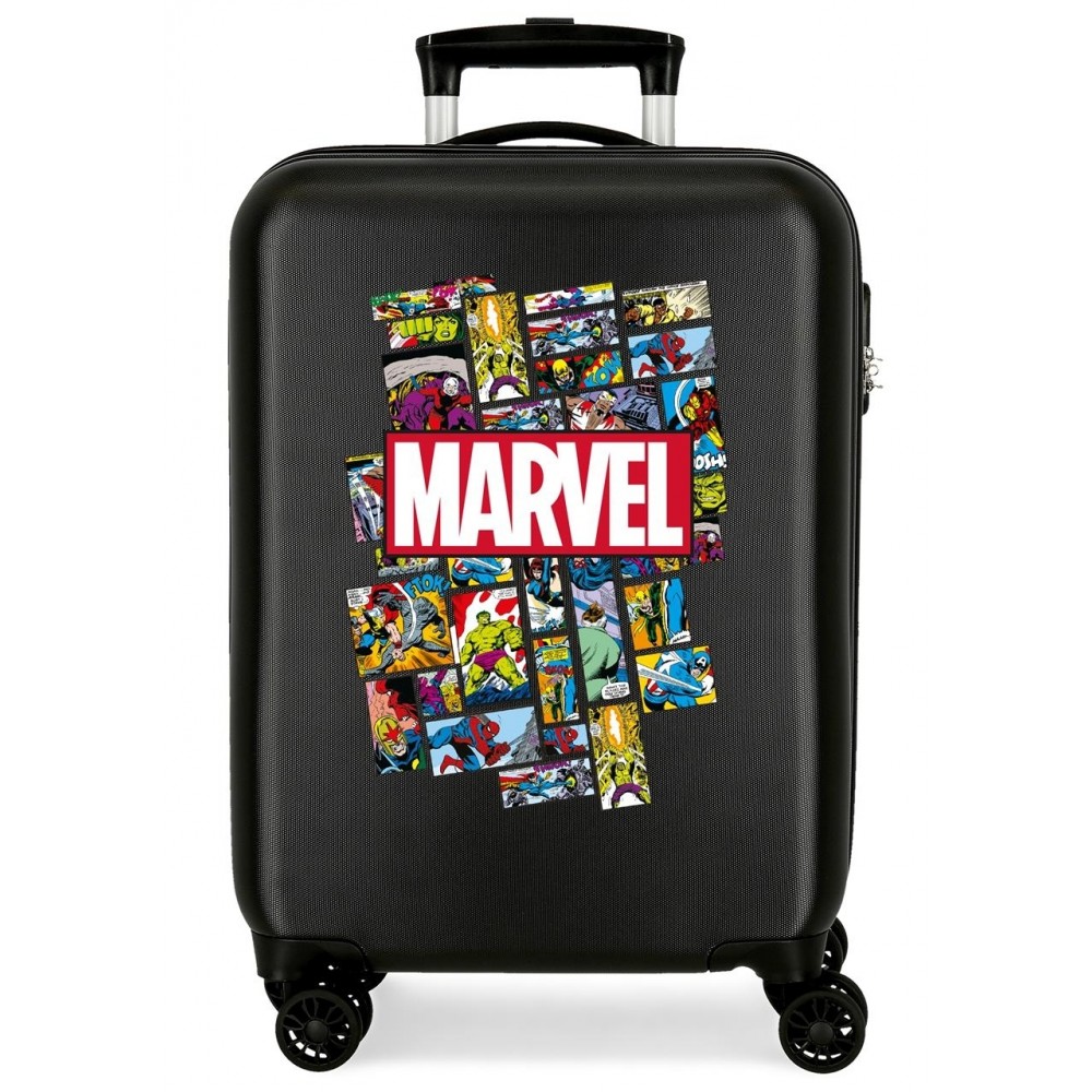 Maleta de Cabina Rígida en ABS Comic Marvel - mochival.com